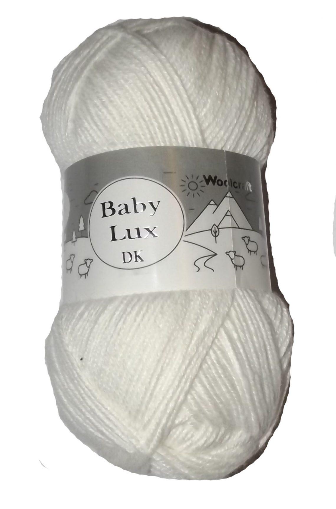 Woolcraft - Baby Lux DK 100g - 60% Bamboo 40% Polyamide - Knitting Wool ...