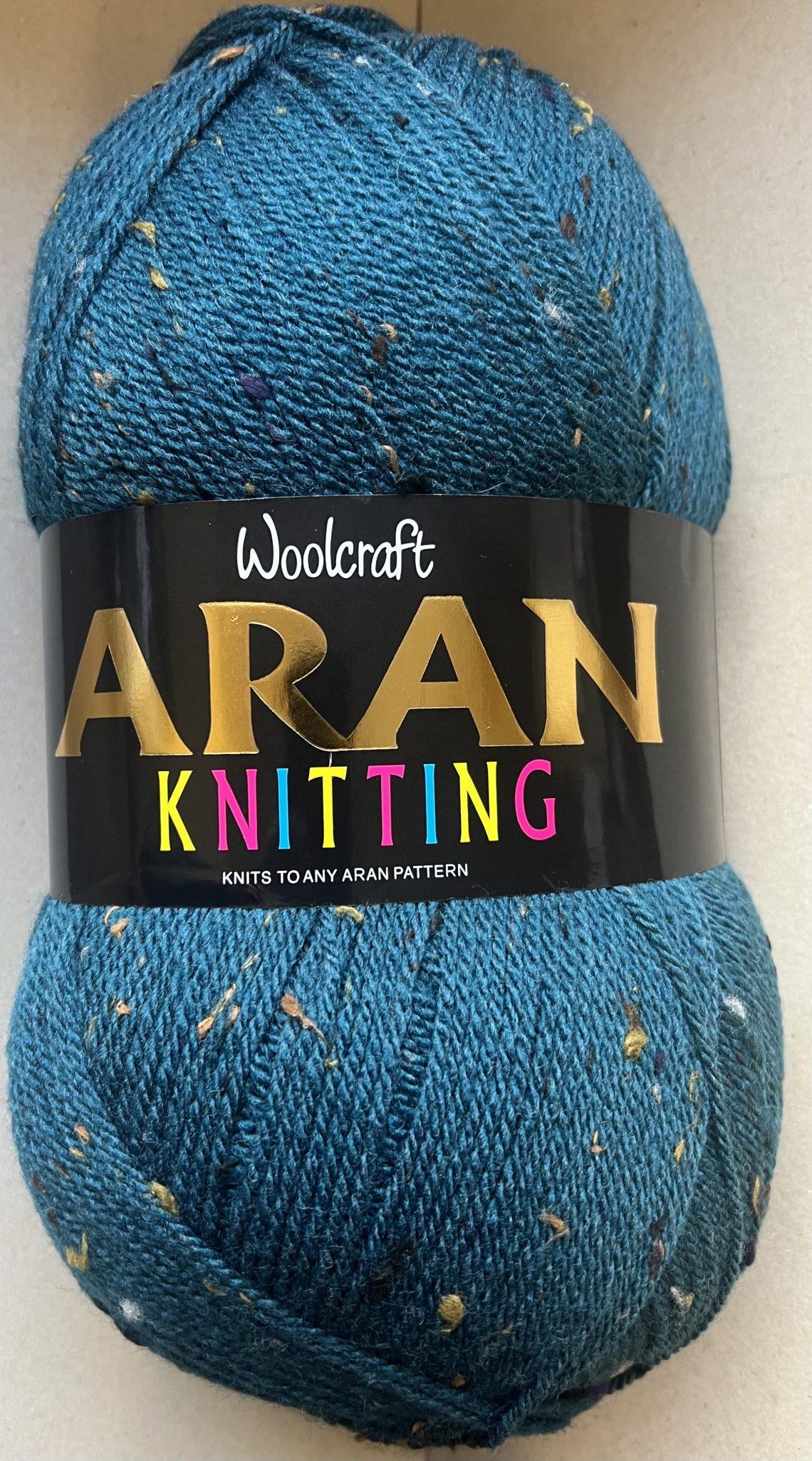 Woolcraft Aran 25% Wool 400g | Knitting Wool Sales