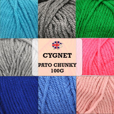 Cygnet - Pato Chunky 100g - Knitting Wool Sales