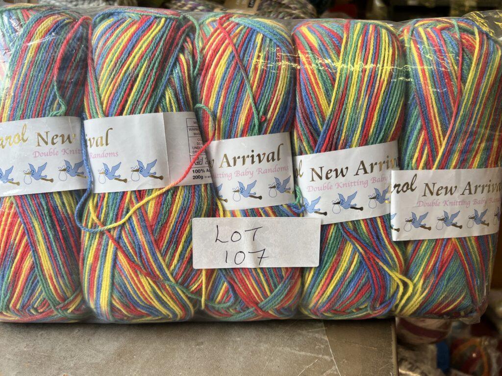 Lot 107 Jarol new arrival dk 5 x 200g shade 325 Macaw - Knitting Wool Sales