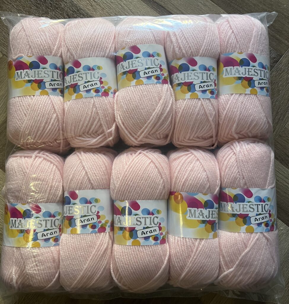 Majestic Aran 10 x 100g packets - Knitting Wool Sales